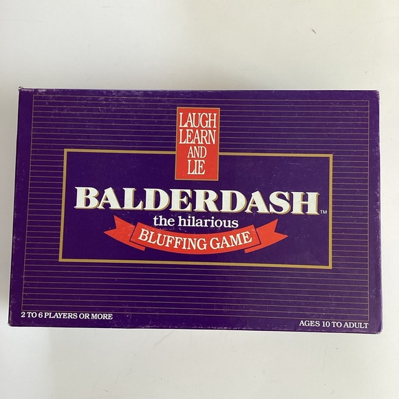 Vintage | Games | 984 Vintage Balderdash Board Game Shelf 3 | Poshmark